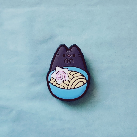 CROCS | Accessories | 75 Pusheen Eating A Ramen Croc Charm | Poshmark